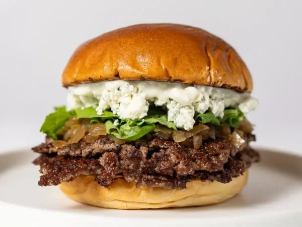 Blue Cheese Burger - Cosmos Burger
